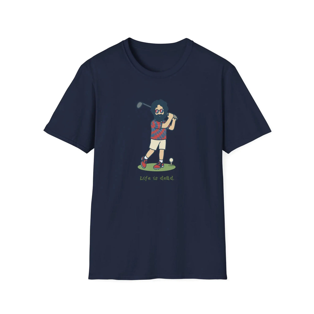 Vintage Inspired Golfin' Jerry - Life is dead.® Grateful Dead T-Shirt