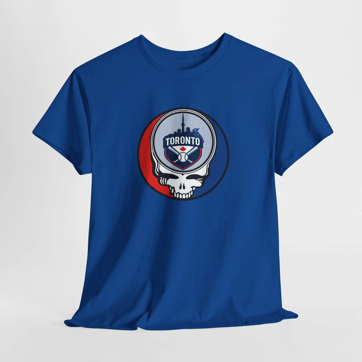 Vintage Inspired Toronto Blue Jays Original Stealie Grateful Dead T-Shirt