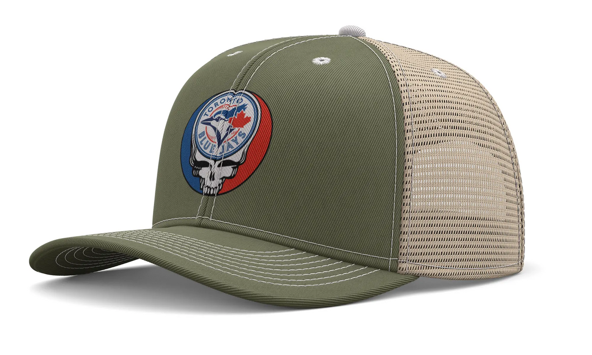 Greay Dancing Bear Grateful Dead Trucker Cap - StealieShop | On Sale